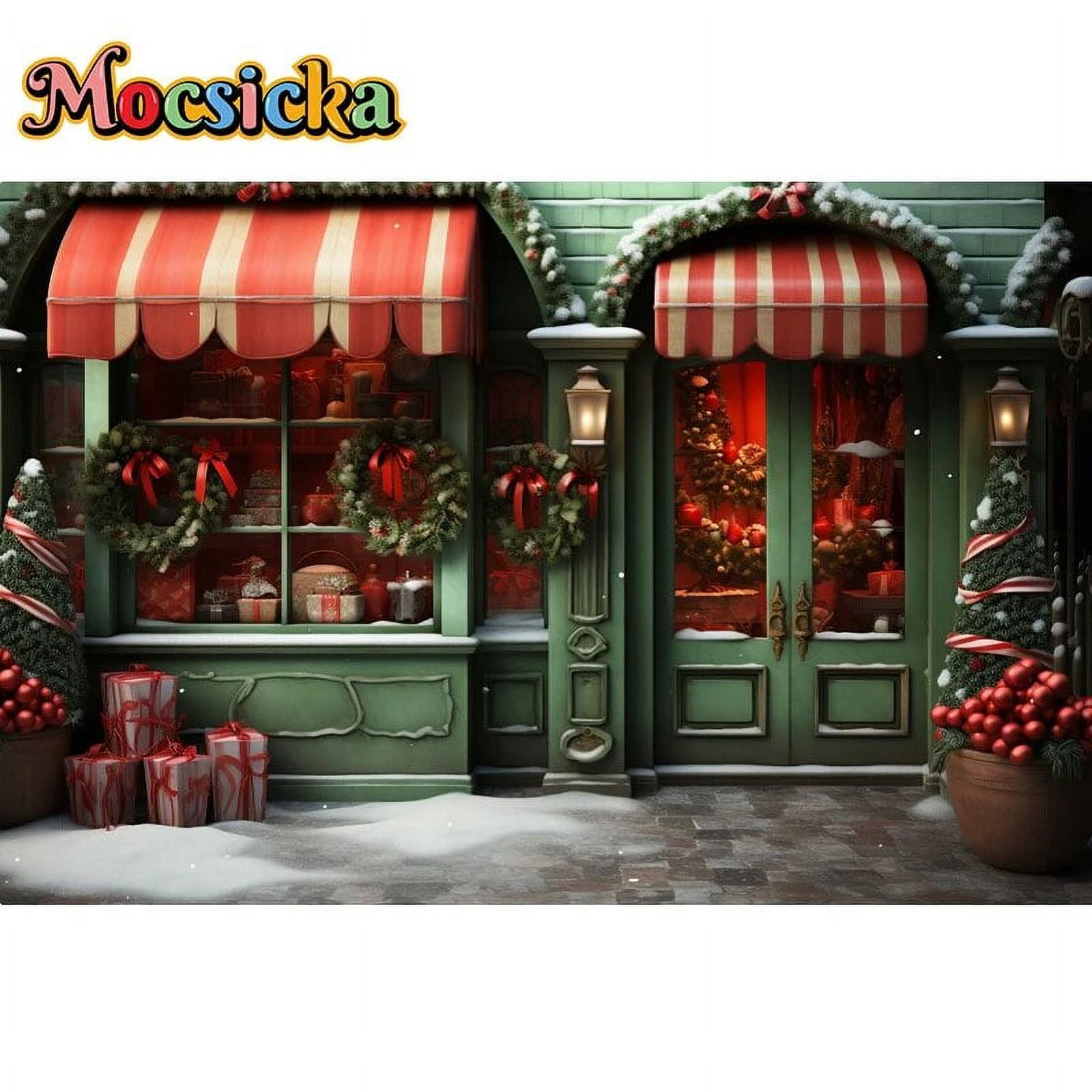 Toy Store Christmas Backdrops Adult Kids Cake Smash Photocall Winter ...