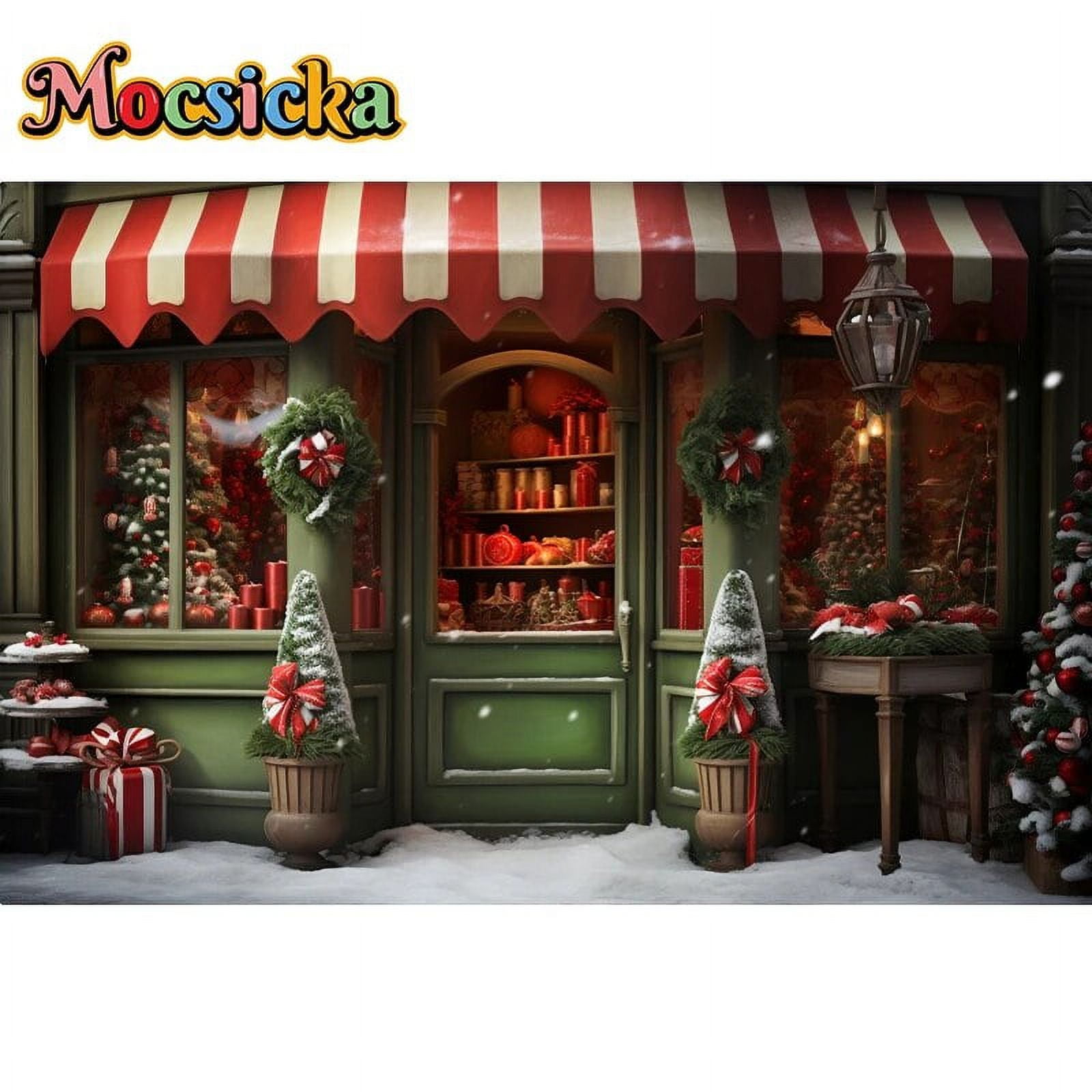 Toy Store Christmas Backdrops Adult Kids Cake Smash Photocall Winter ...