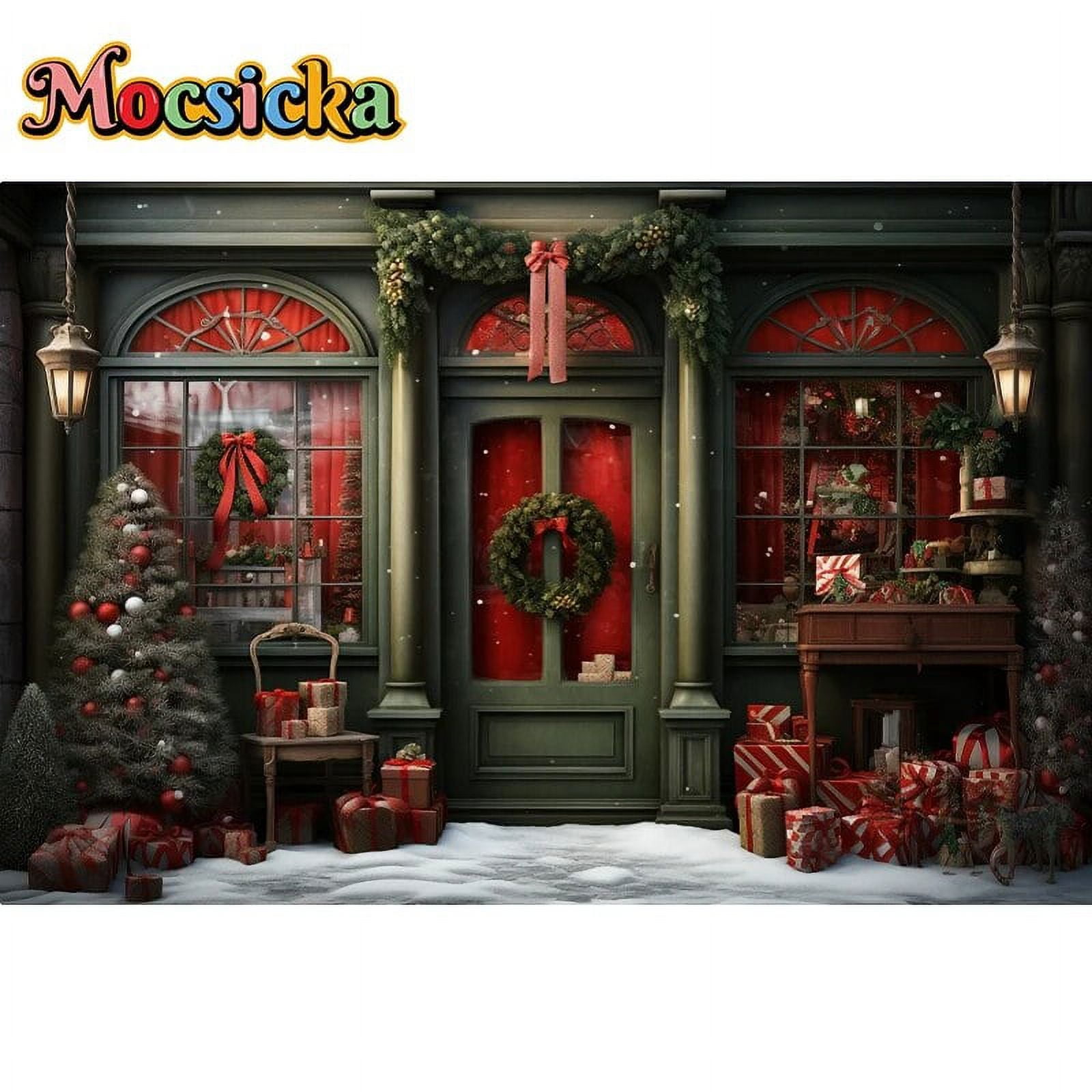 Toy Store Christmas Backdrops Adult Kids Cake Smash Photocall Winter ...