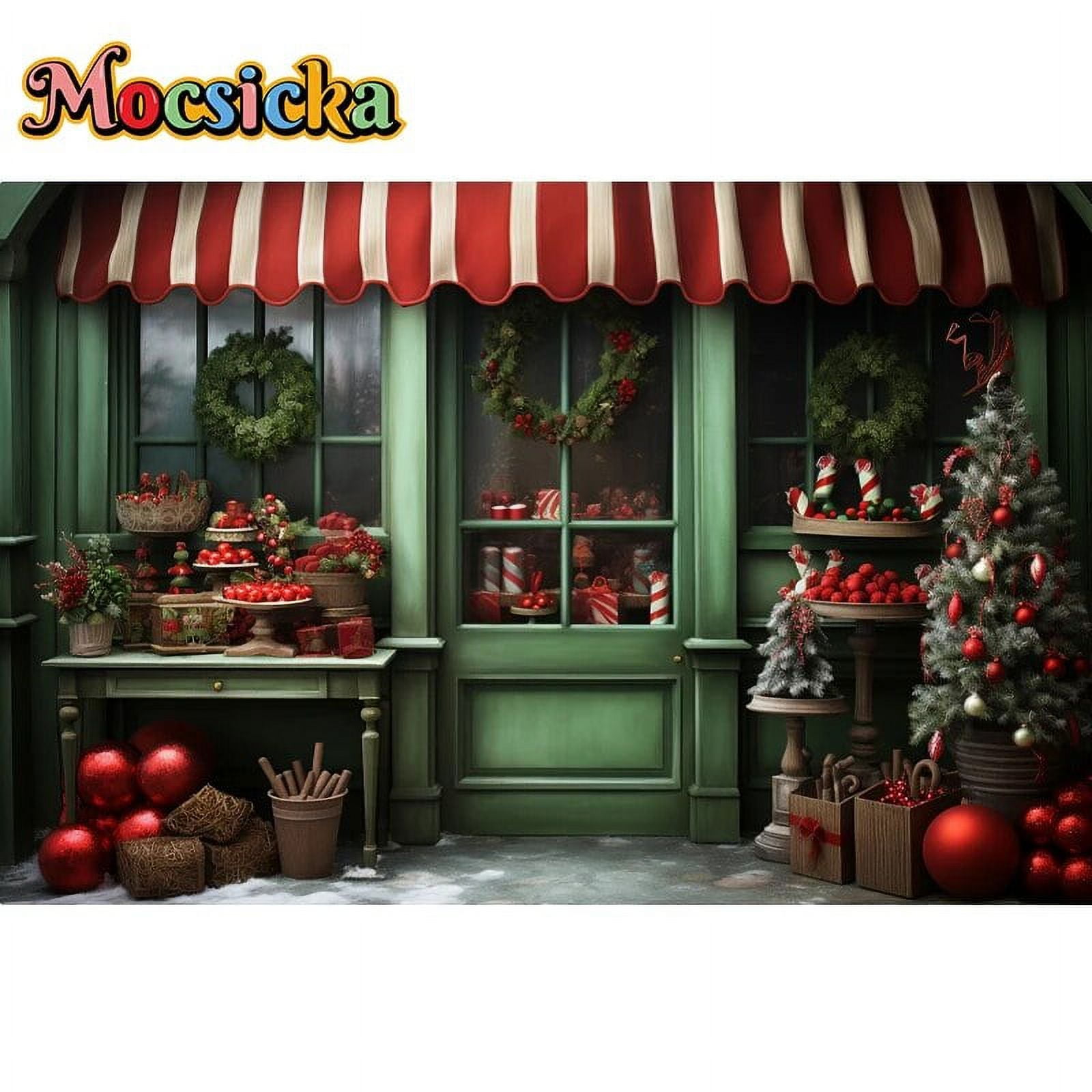 Toy Store Christmas Backdrops Adult Kids Cake Smash Photocall Winter ...