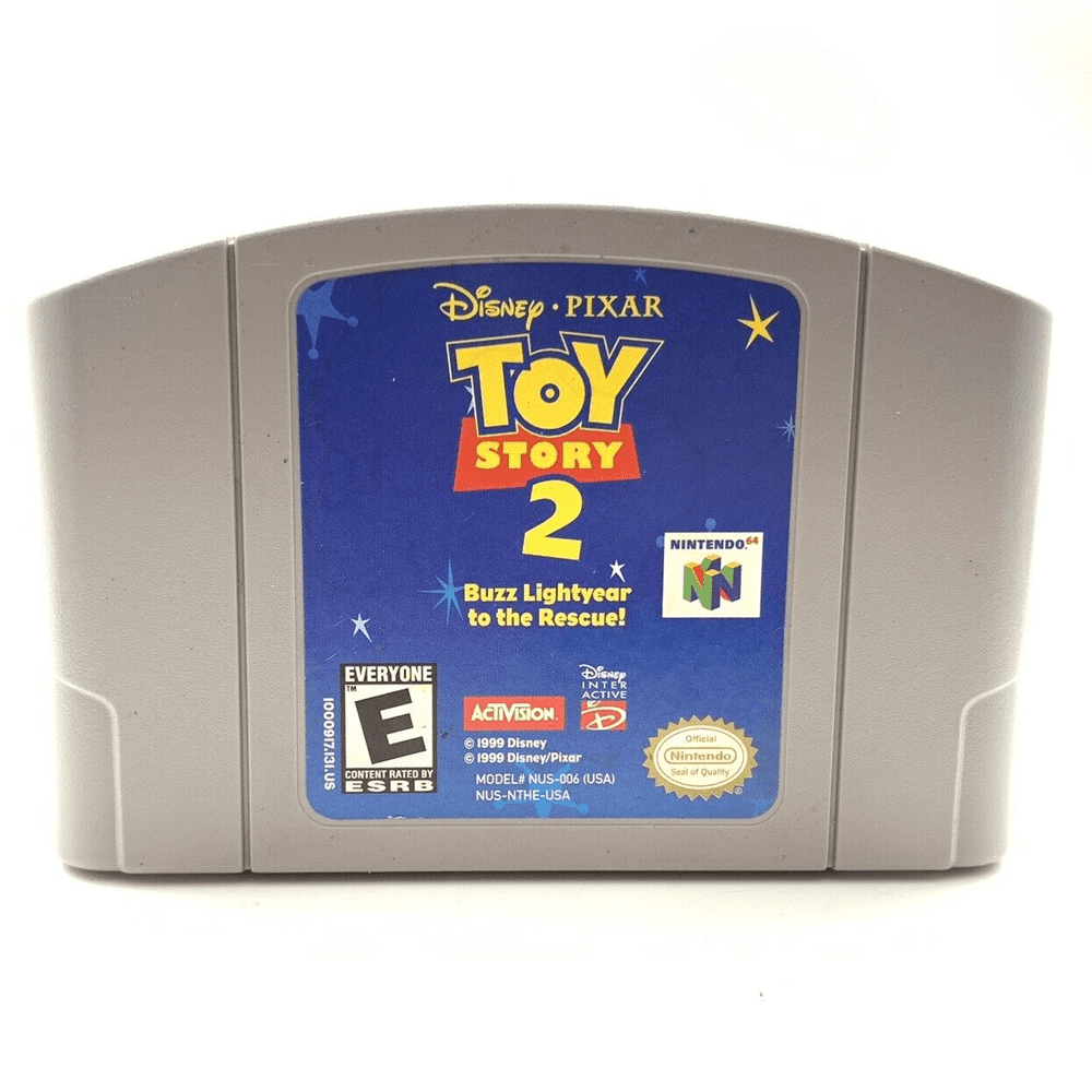Toy Story 2: Buzz Lightyear to the Rescue Games Cartridge Card for N64 ...