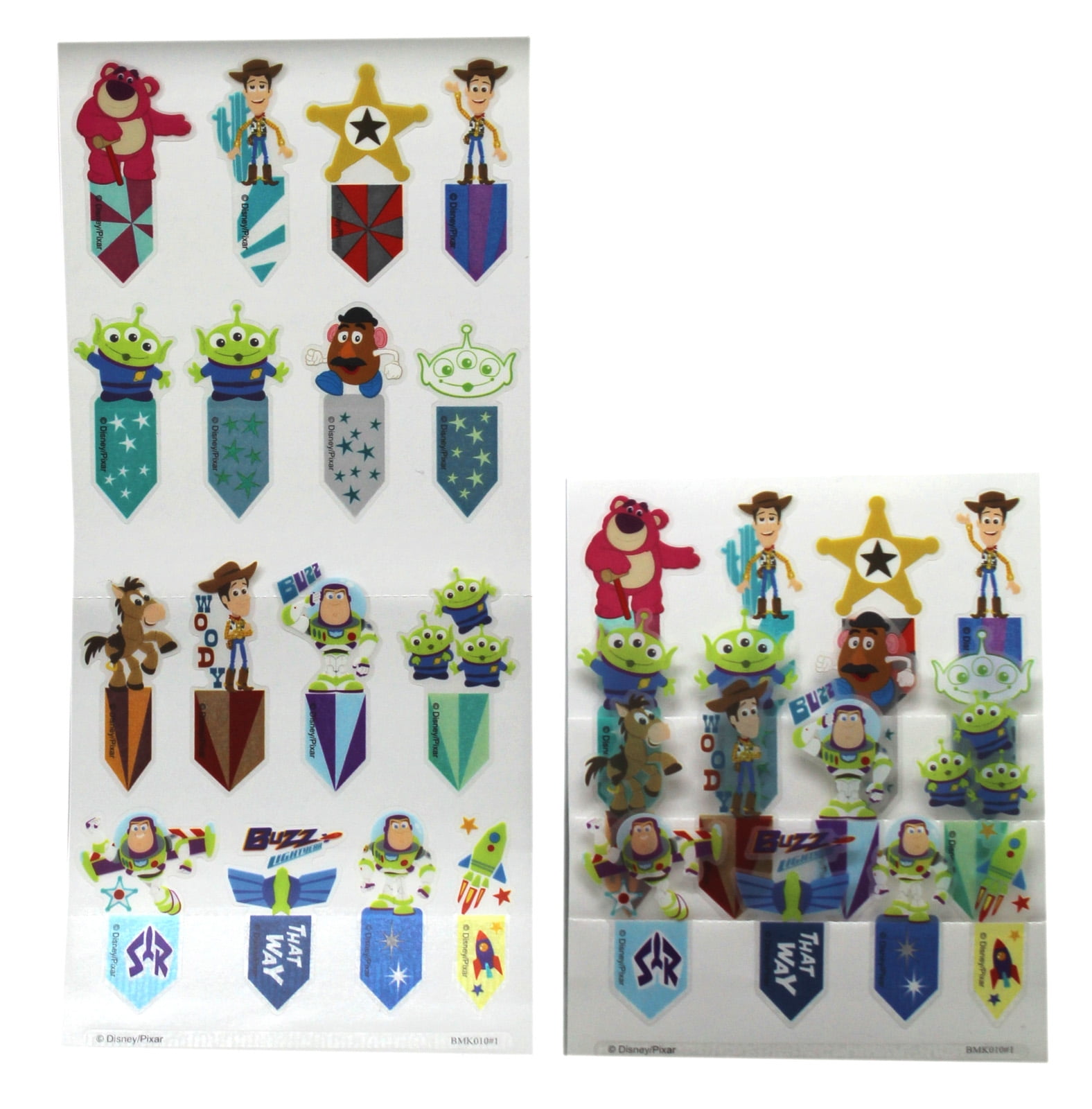 32pcs Toy Story Sticker Bookmark - Buzz Woody Lotso Assorted Character ...