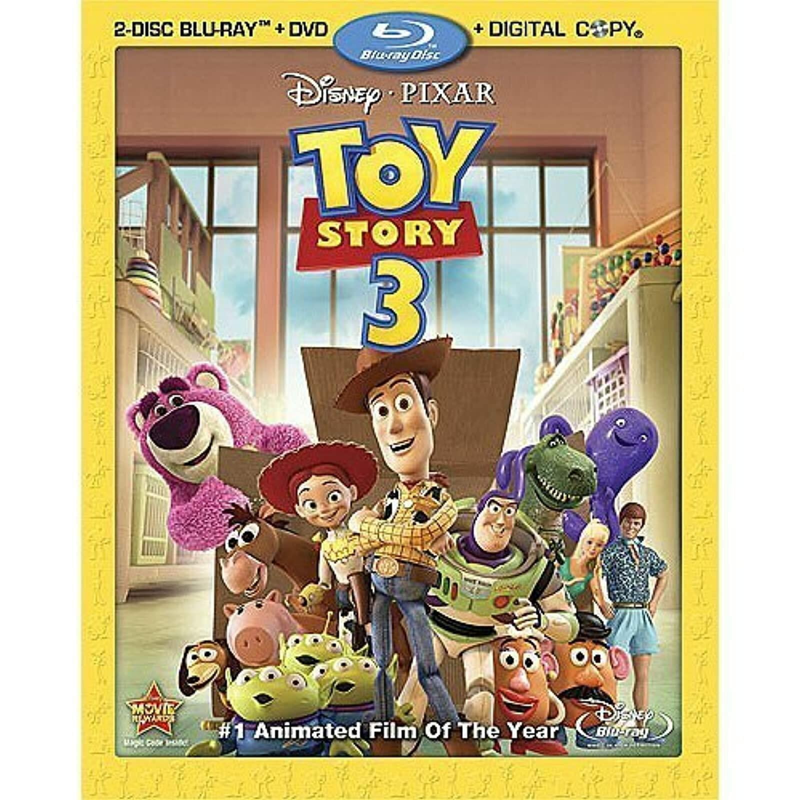 Toy Story 3 (Blu-ray + DVD + Digital Copy) - Walmart.com