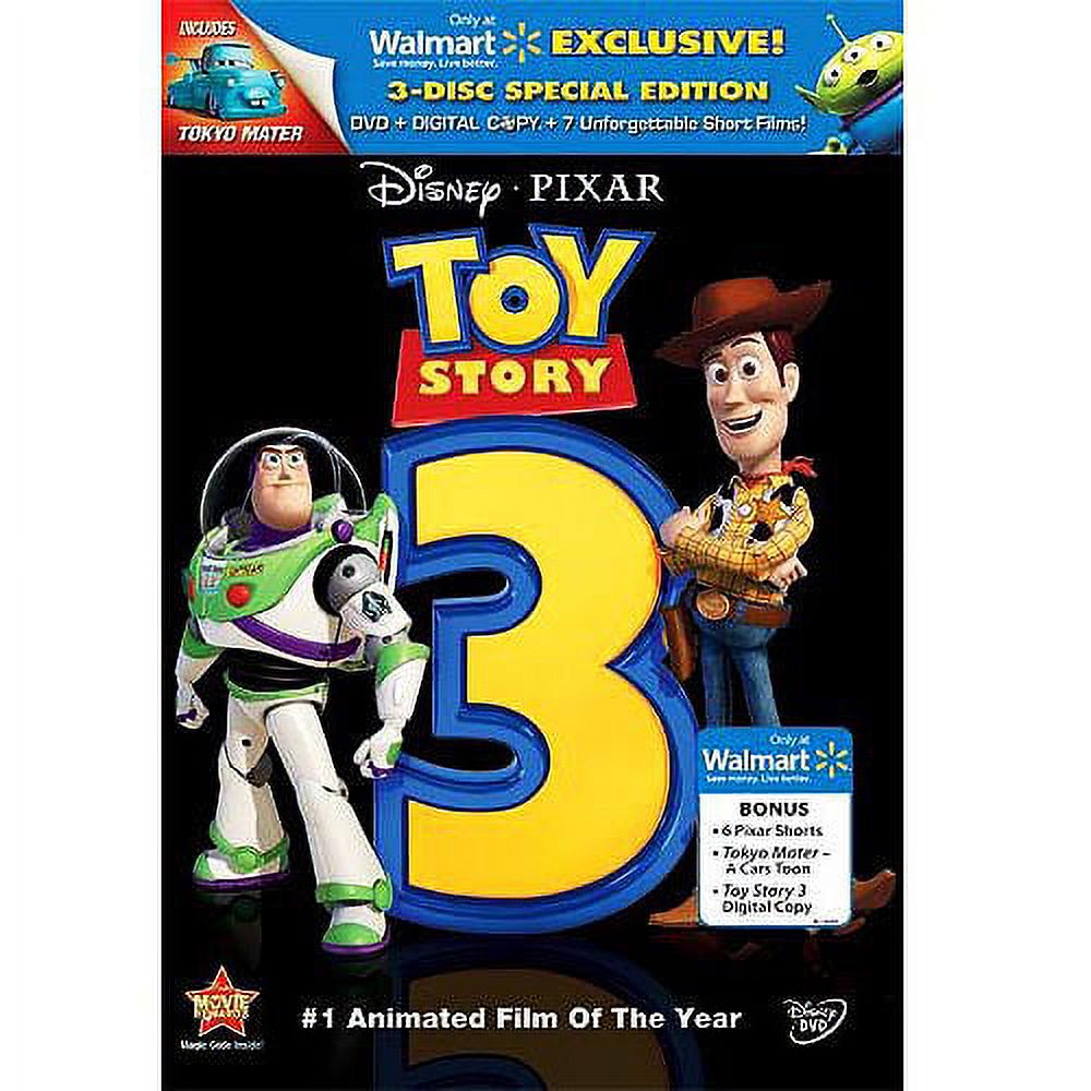 Pre-Owned Toy Story 3 LIMITED EDITION 3 DISC SET - Walmart.com