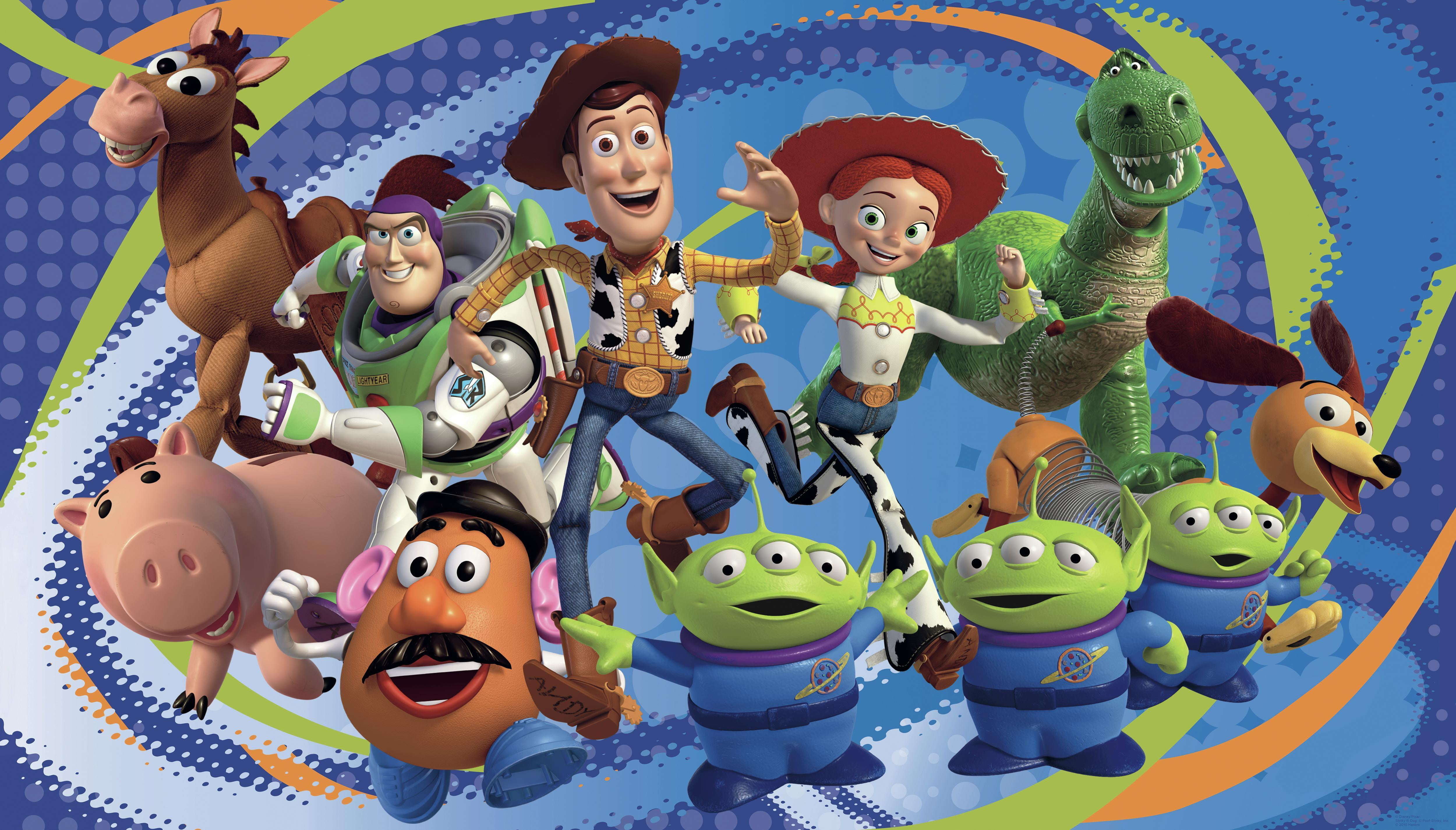 Toy Story 3 XL Spray and Stick Wallpaper Mural - Walmart.com