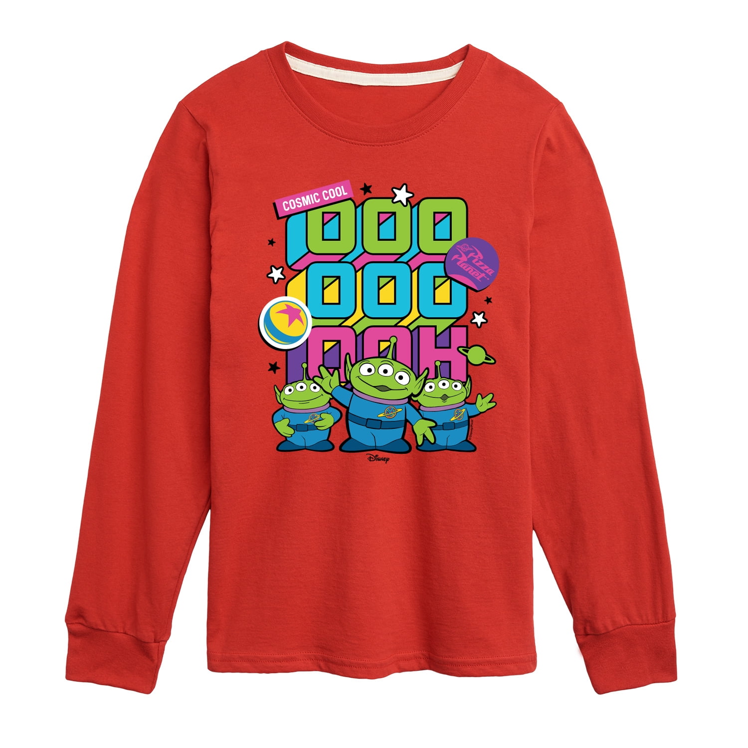 Toy Story 4 - Aliens Ooo Stacked - Toddler & Youth Long Sleeve Graphic ...