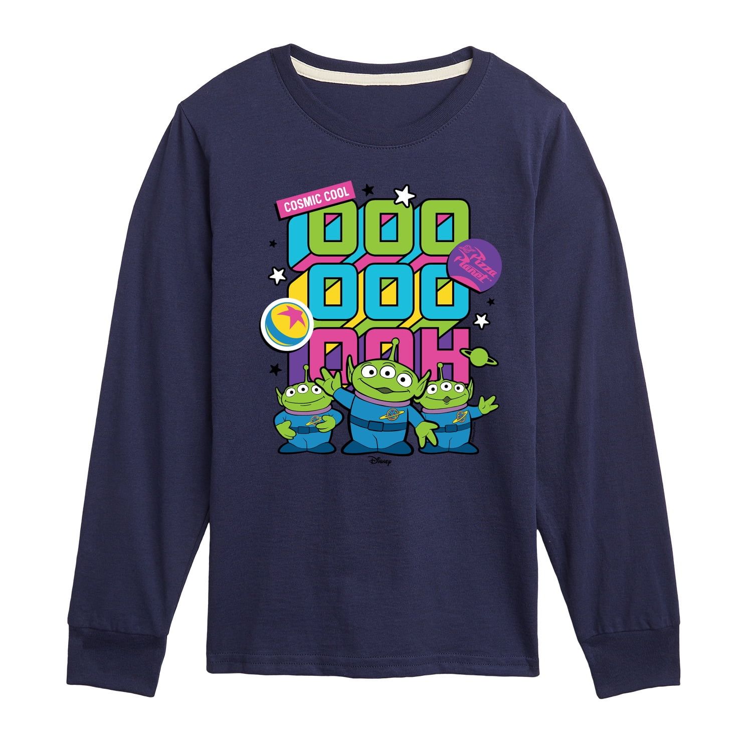 Toy Story 4 - Aliens Ooo Stacked - Toddler & Youth Long Sleeve Graphic ...