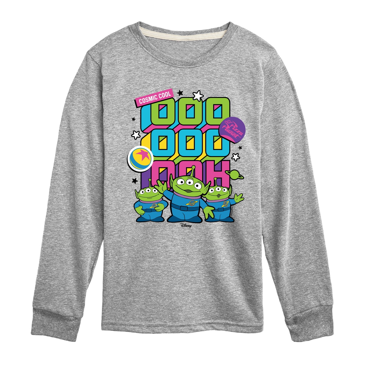 Toy Story 4 - Aliens Ooo Stacked - Toddler & Youth Long Sleeve Graphic ...