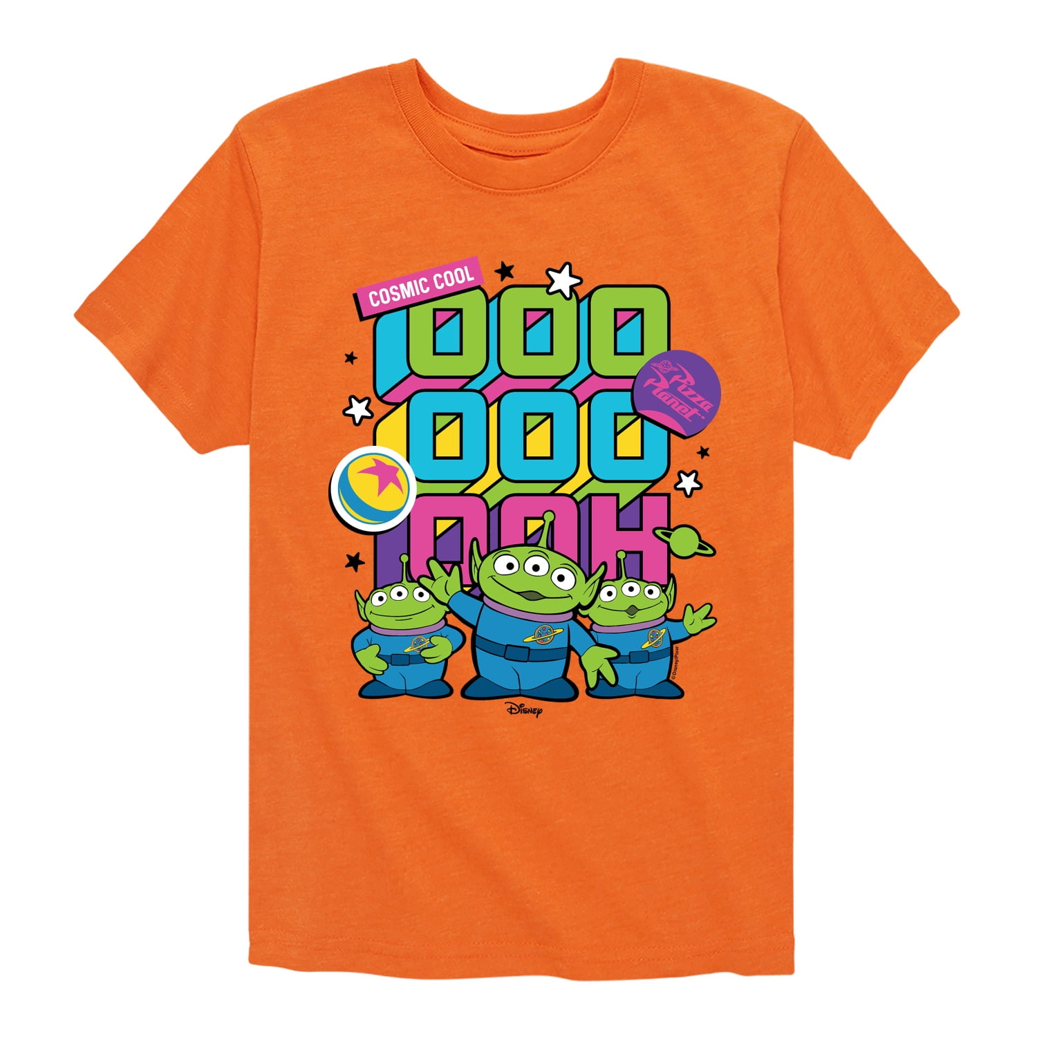 Toy Story 4 - Aliens Ooo Stacked - Toddler & Youth Short Sleeve Graphic ...