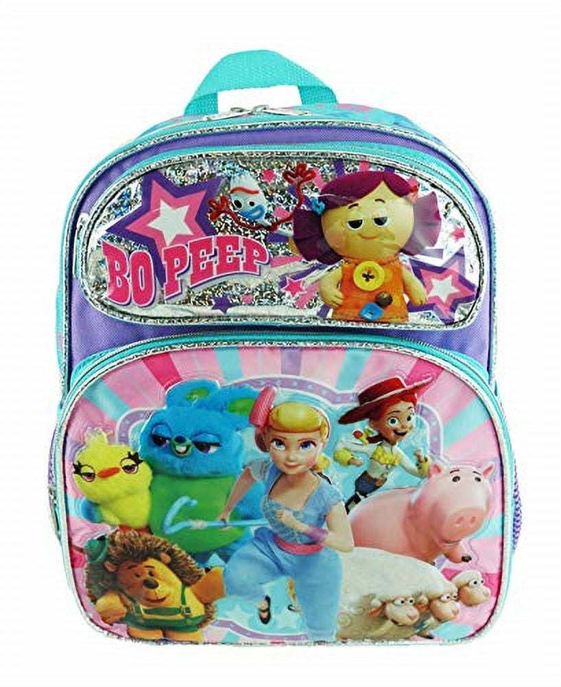Toy Story 4 - Deluxe 12" Toddler Size Backpack - Bo Peep School Bag ...