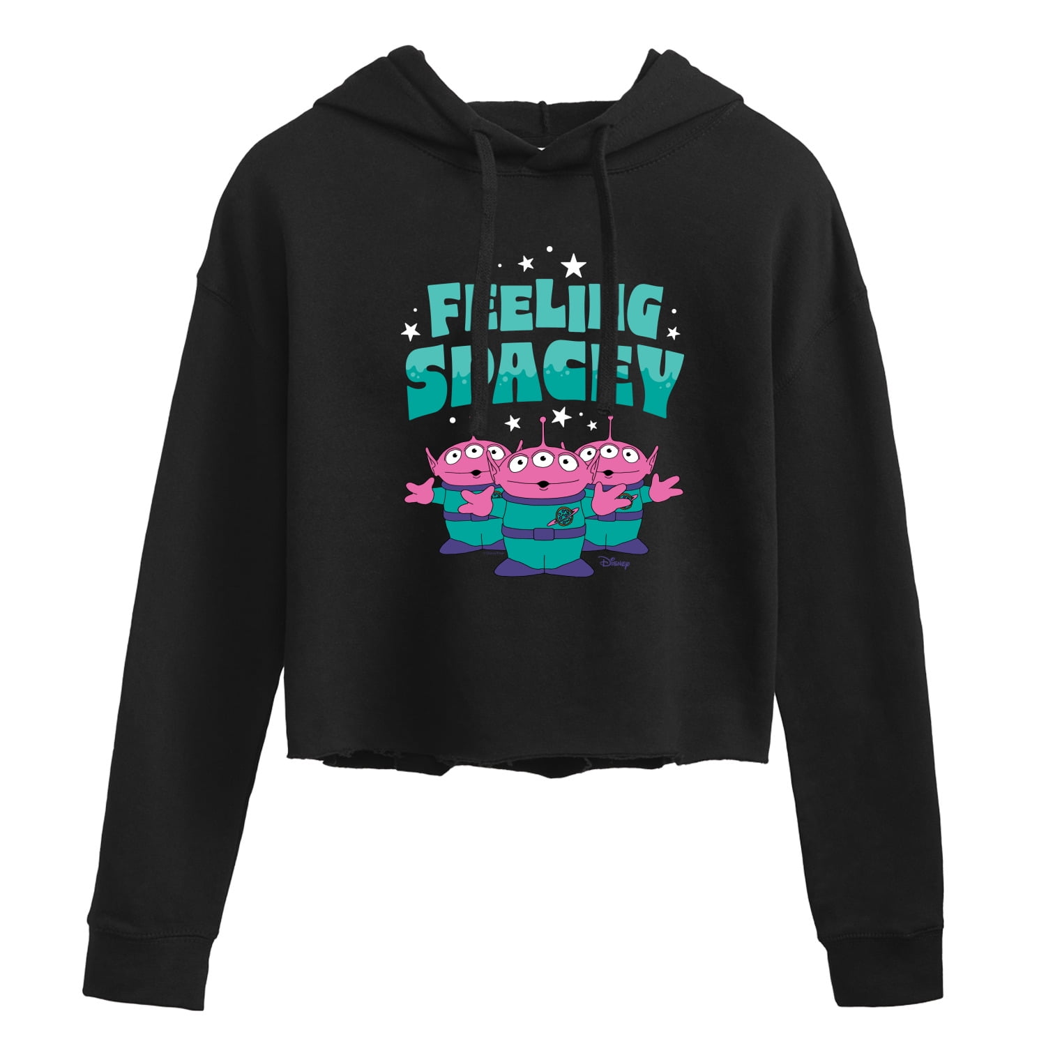 Toy Story 4 - Feeling Spacey - Juniors Cropped Pullover Hoodie ...