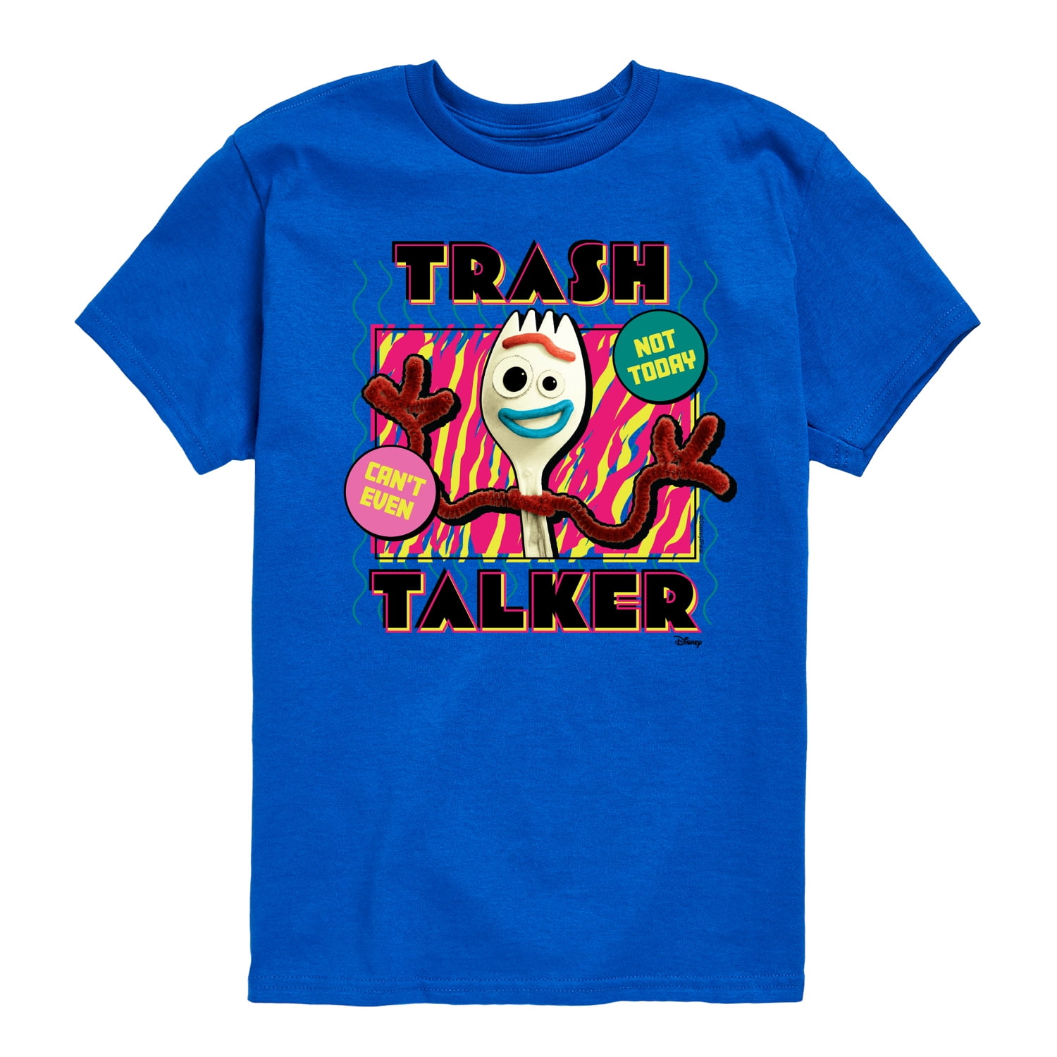 Toy Story 4 - Forky Trash Talker - Toddler & Youth Short Sleeve Graphic ...