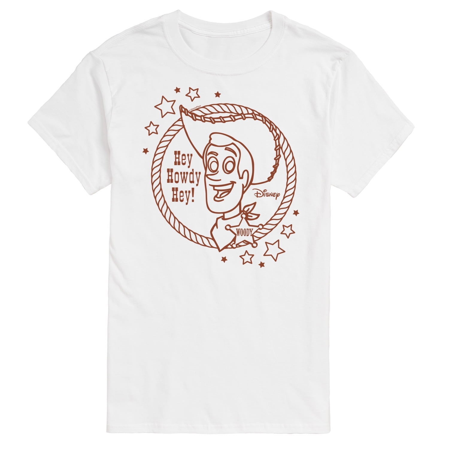 Toy Story 4 - Hey Howdy Hey - Men's Short Sleeve Graphic T-Shirt ...