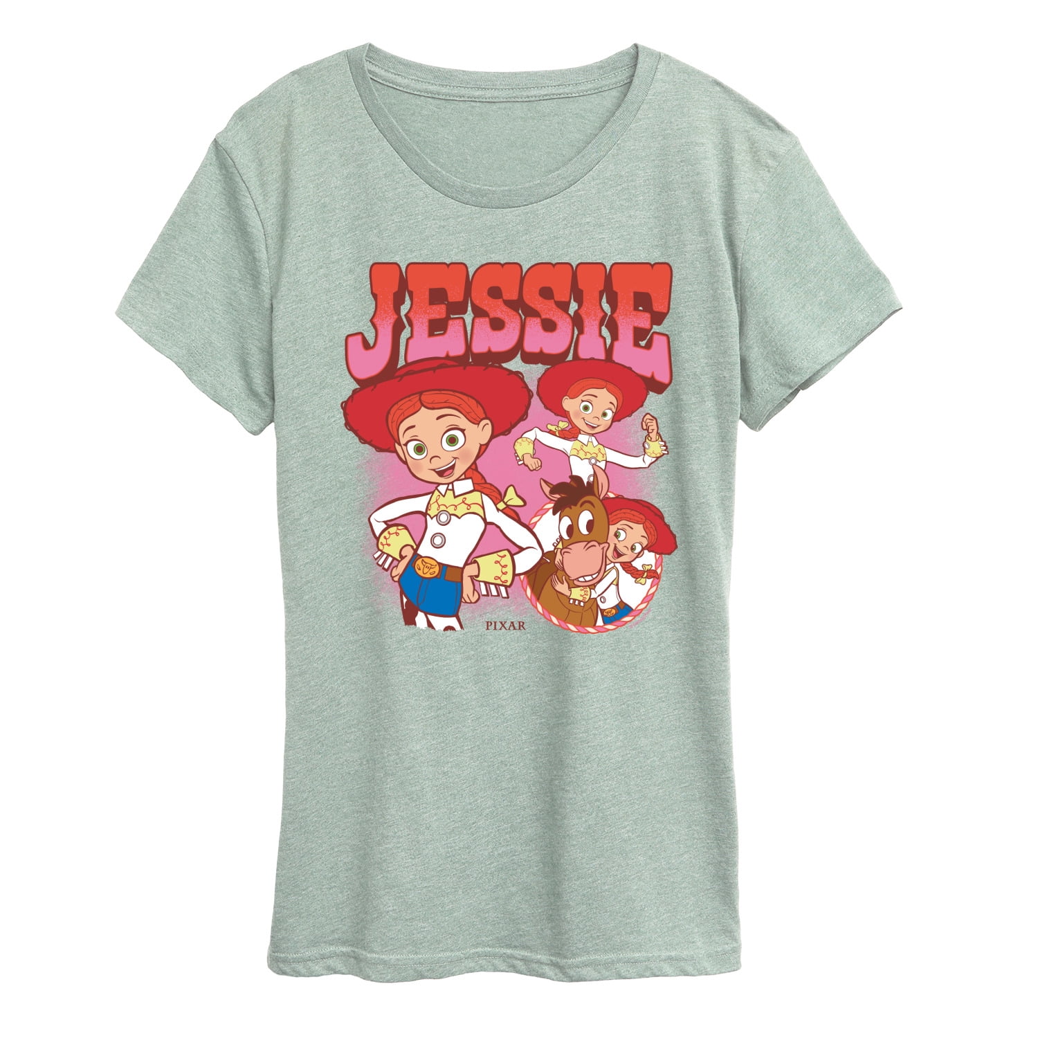 Toy Story 4 - Jessie And Bullseye - Women's Short Sleeve Graphic T ...