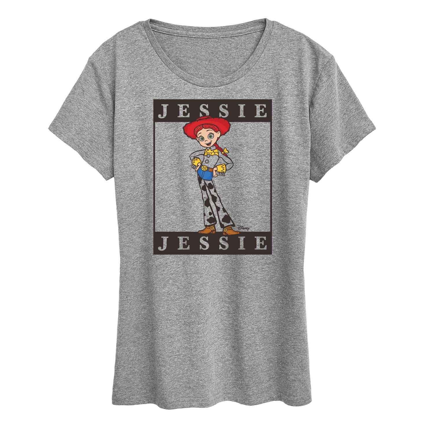 Toy Story 4 - Type Block Jessie - Women's Short Sleeve Graphic T-Shirt ...
