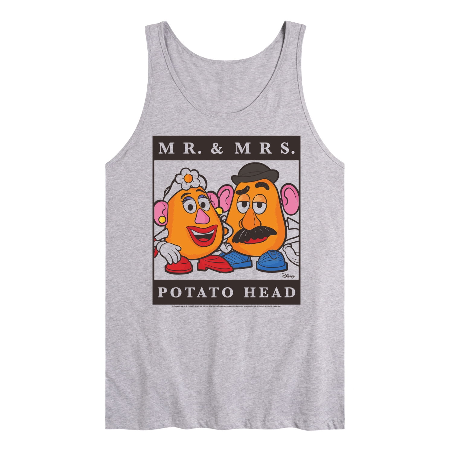 Toy Story 4 - Type Block Potato Head - Men's Jersey Tank Top - Walmart.com