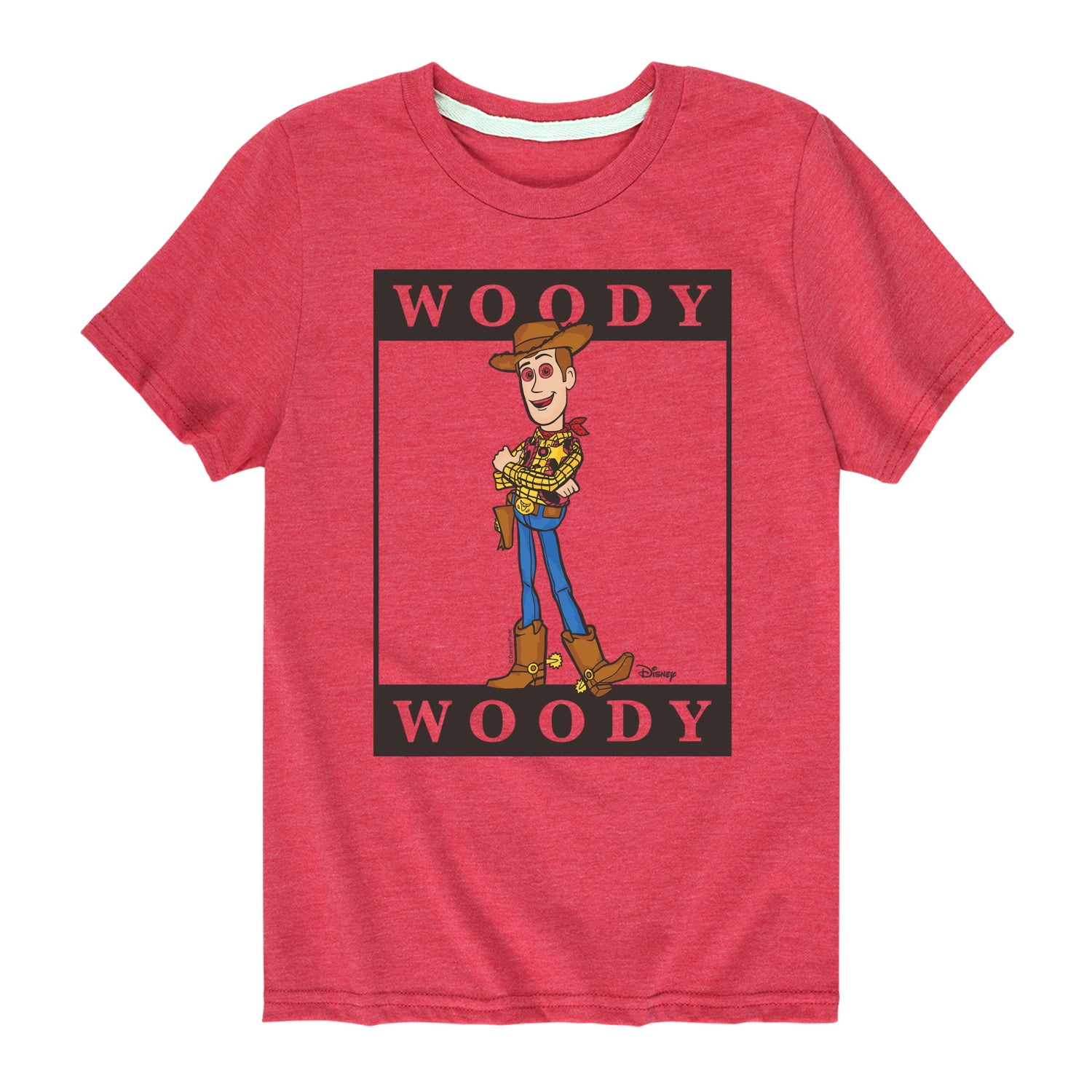 Toy Story 4 - Type Block Woody - Toddler & Youth Short Sleeve Graphic T ...