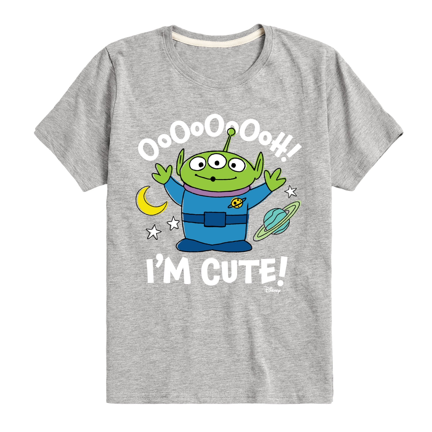 Toy Story - Alien Ooh I'm Cute - Toddler & Youth Short Sleeve Graphic T ...