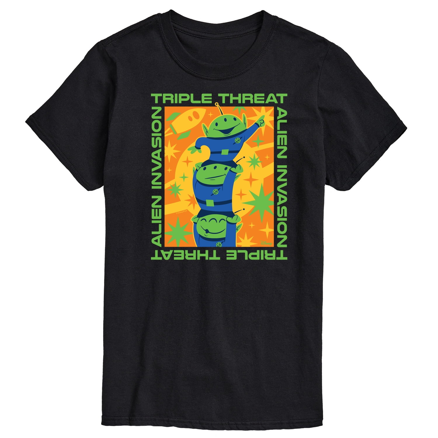 Toy Story - Aliens Triple Threat - Men's Short Sleeve Graphic T-Shirt ...