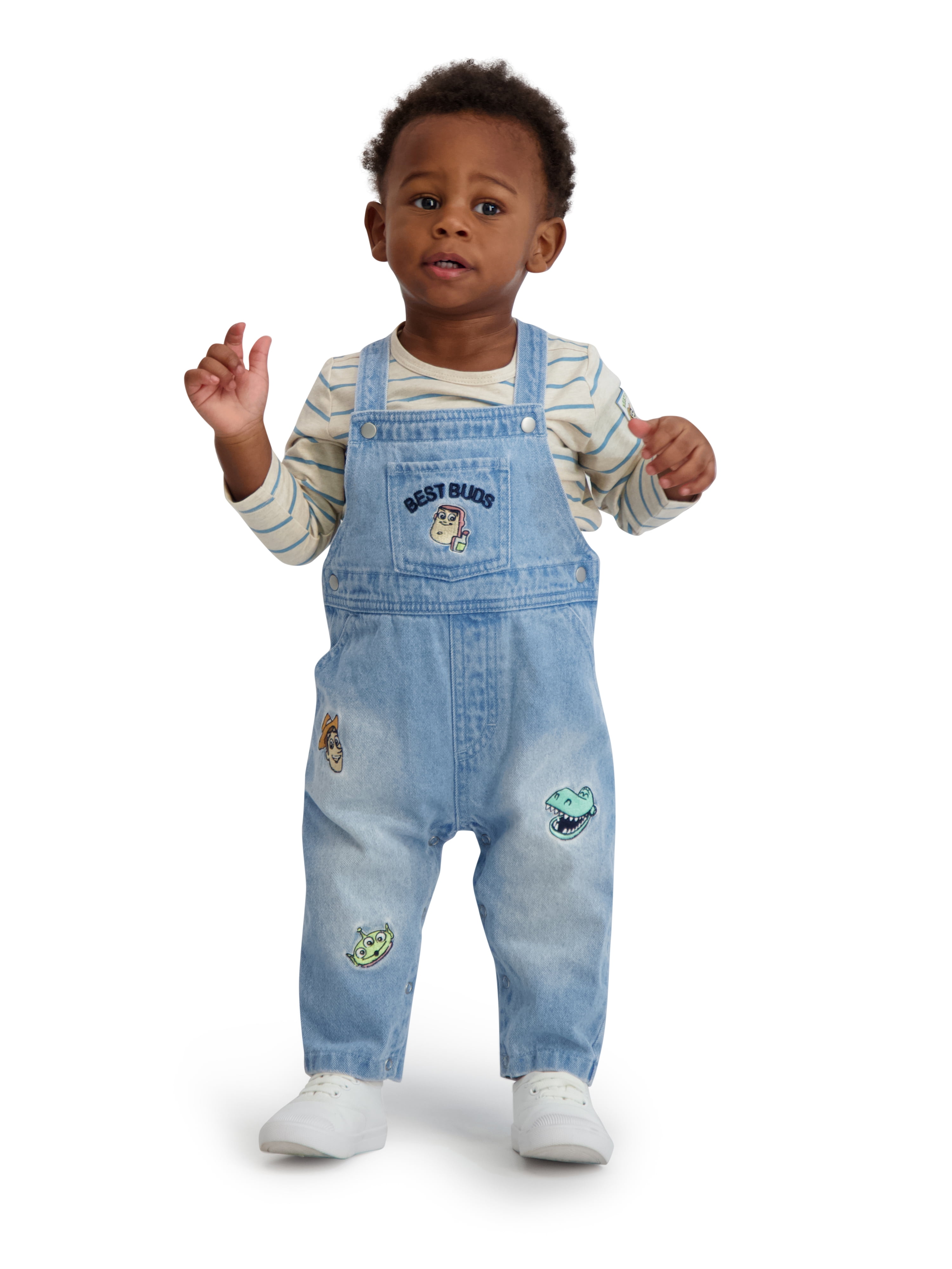 Toy Story Baby Boy 2 Piece Overall Set, Sizes 0-24 Months - Walmart.com