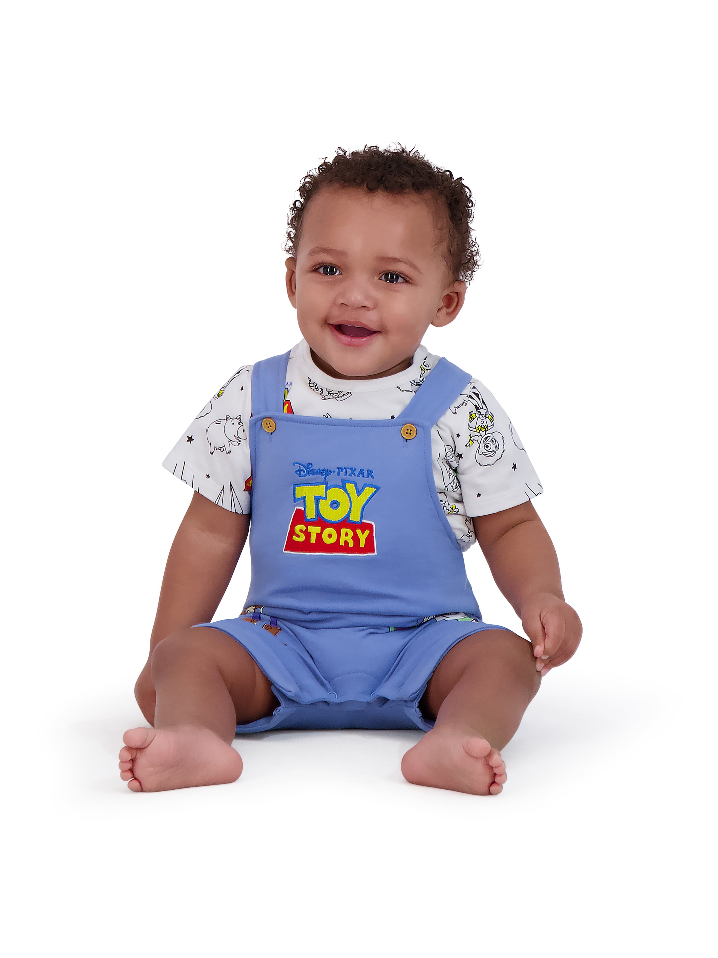 Toy Story Baby Boy Shortall Set, Sizes 0/3 Months-24 Months - Walmart.com