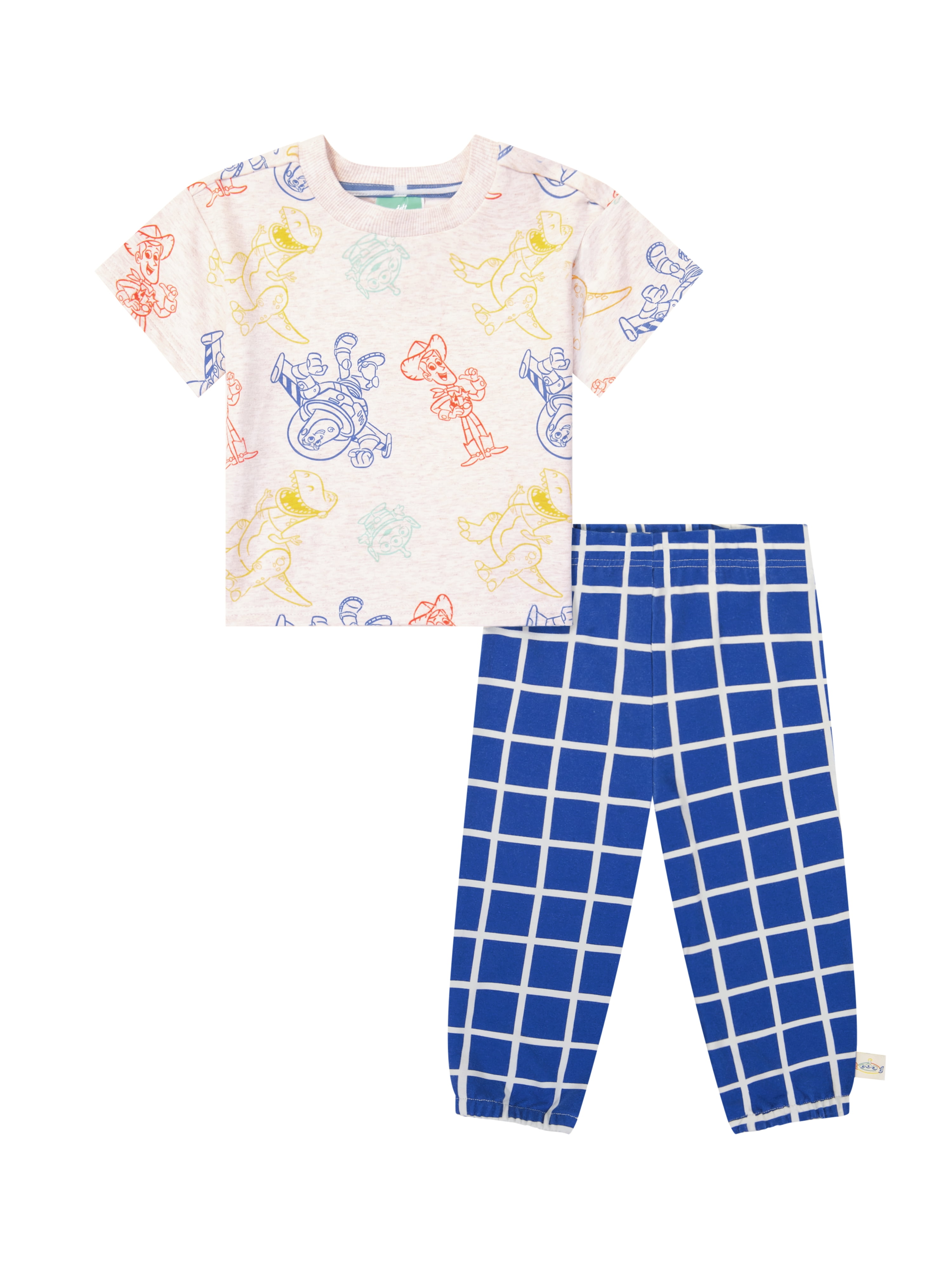 Toy Story Baby Boy Viscose French Terry Pant Set, Sizes 0-24 Months ...