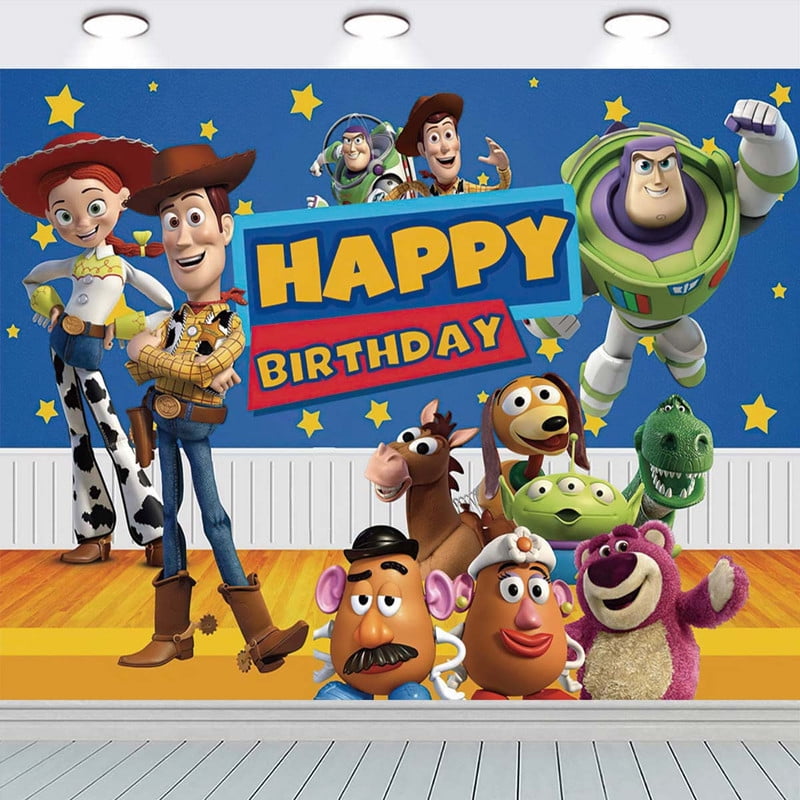 Toy Story Backdrop Background for Photography Banner Party Supplies ...