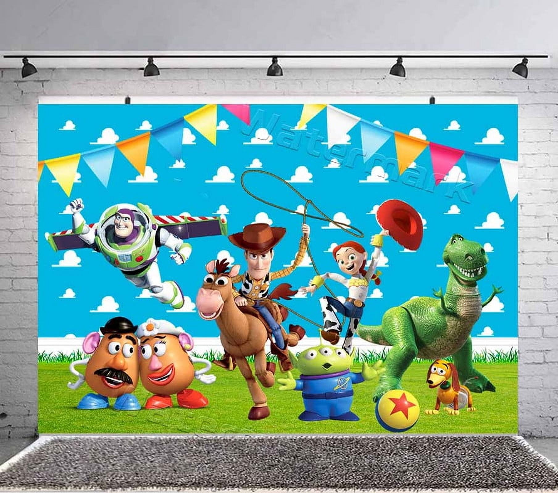 Toy Story Backdrop Banner Party Supplies Background Post Decor ...