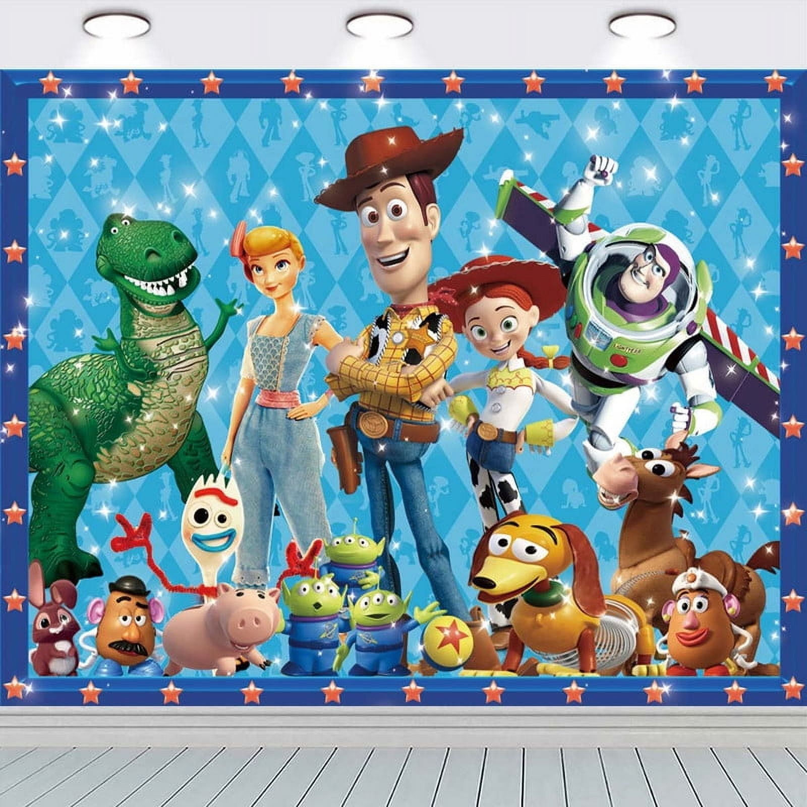Toy Story Backdrop Banner Party Supplies Taspestry Wall Decor Post ...