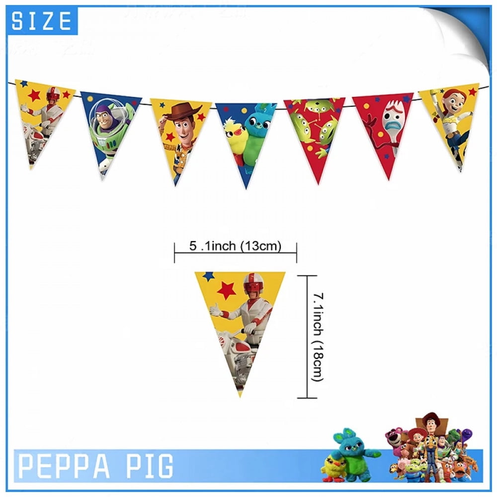 Toy Story Birthday Party Decoration Buzz Lightyear Balloons Paper ...