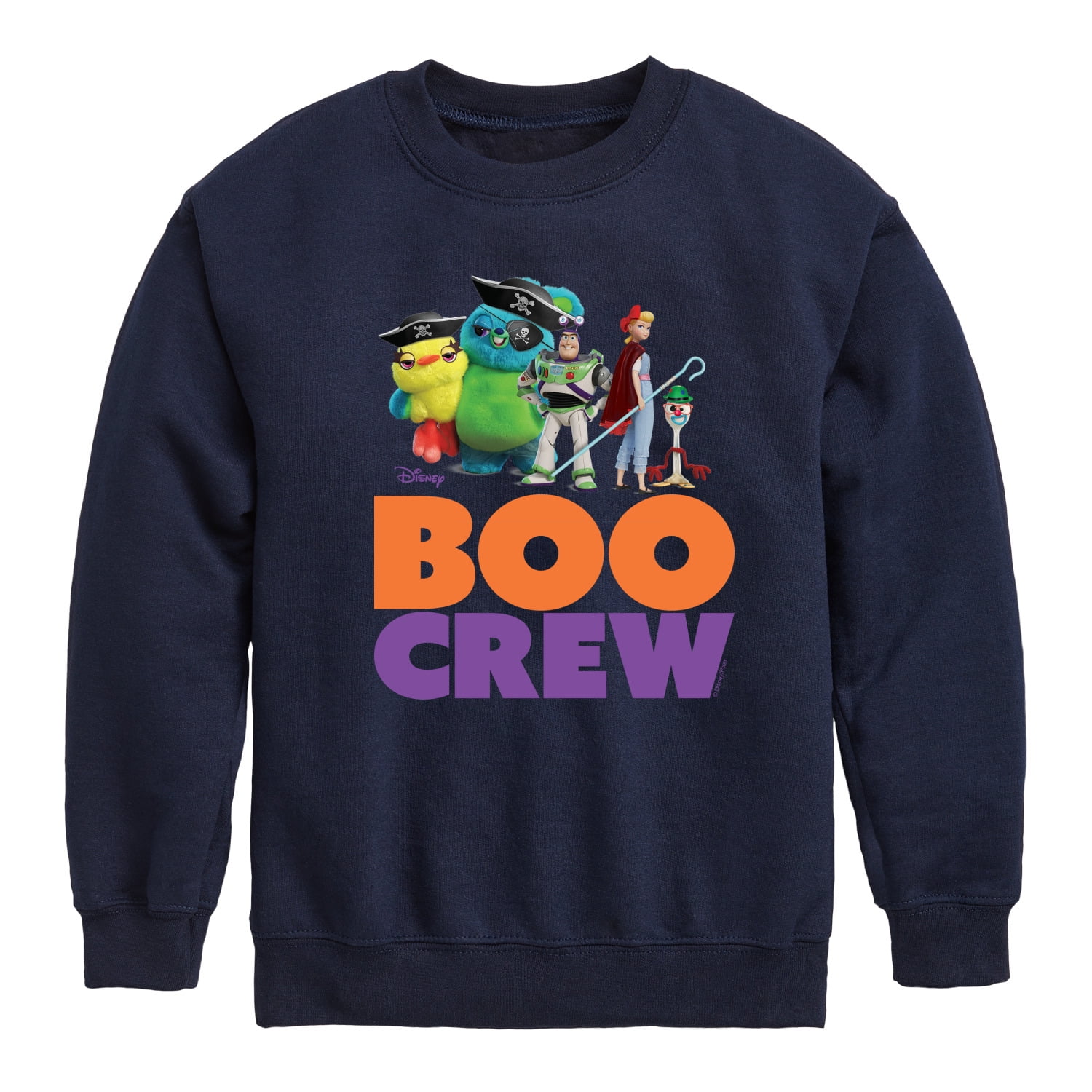 Toy Story - Boo Crew - Toddler And Youth Crewneck Fleece Sweatshirt ...