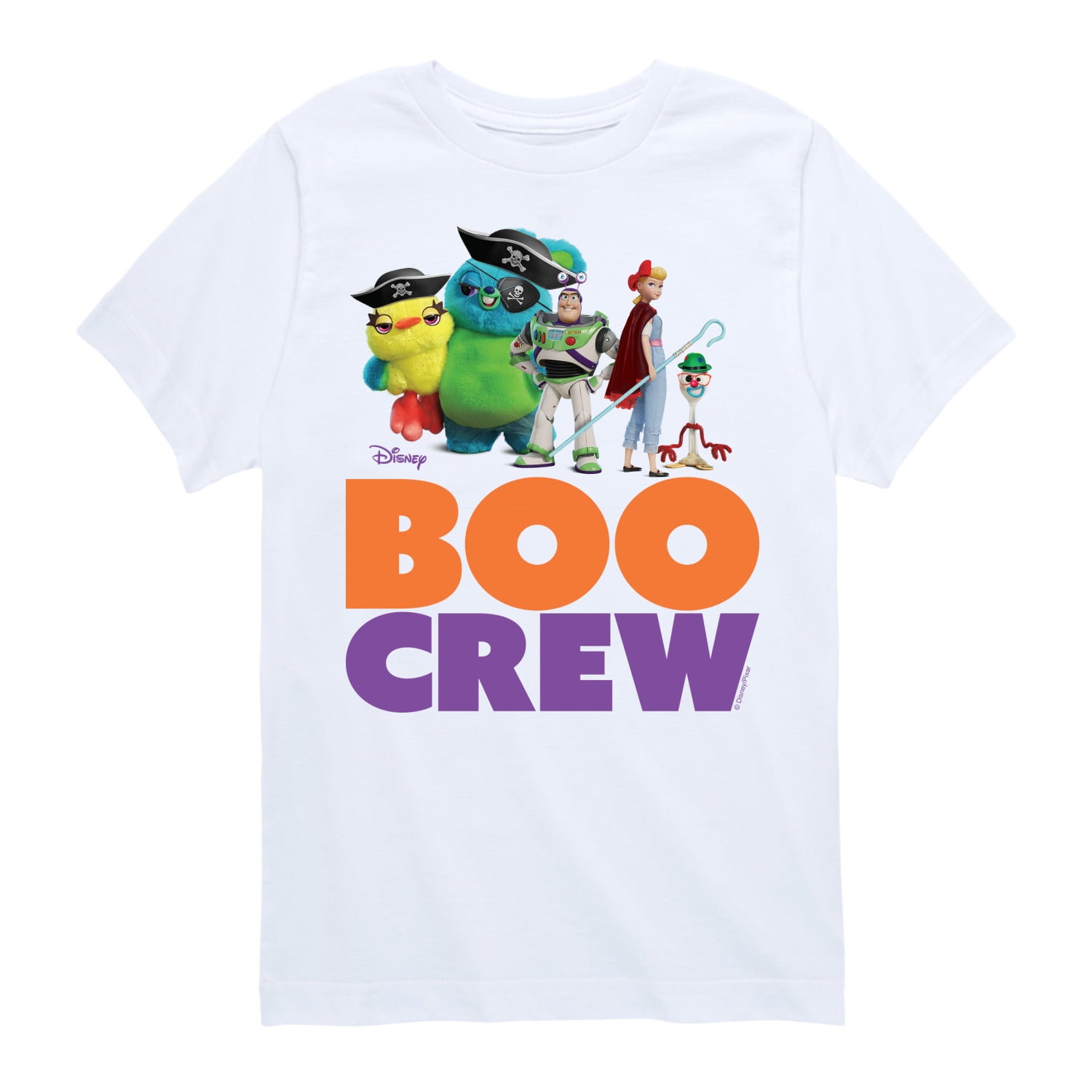 Toy Story - Boo Crew - Toddler And Youth Short Sleeve Graphic T-Shirt ...