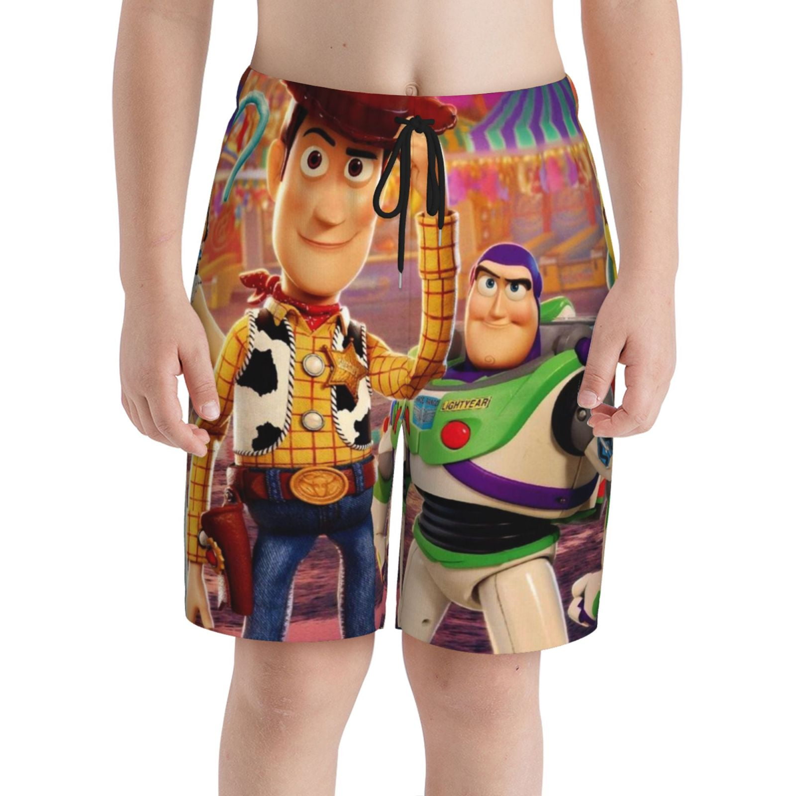 Toy Story Boy'S Swim Trunks Quick Dry Board Shorts Kids Beach Swim ...
