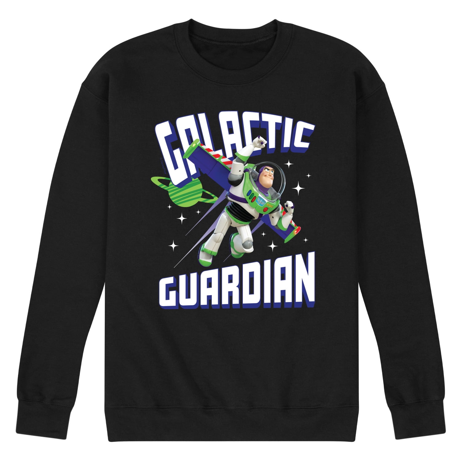 Toy Story - Buzz Galactic Guardian - Men's Crew Neck Fleece Pullover ...