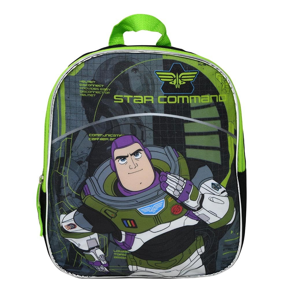 Toy Story Buzz Lightyear Mini School Backpack 11" Green - Walmart.com