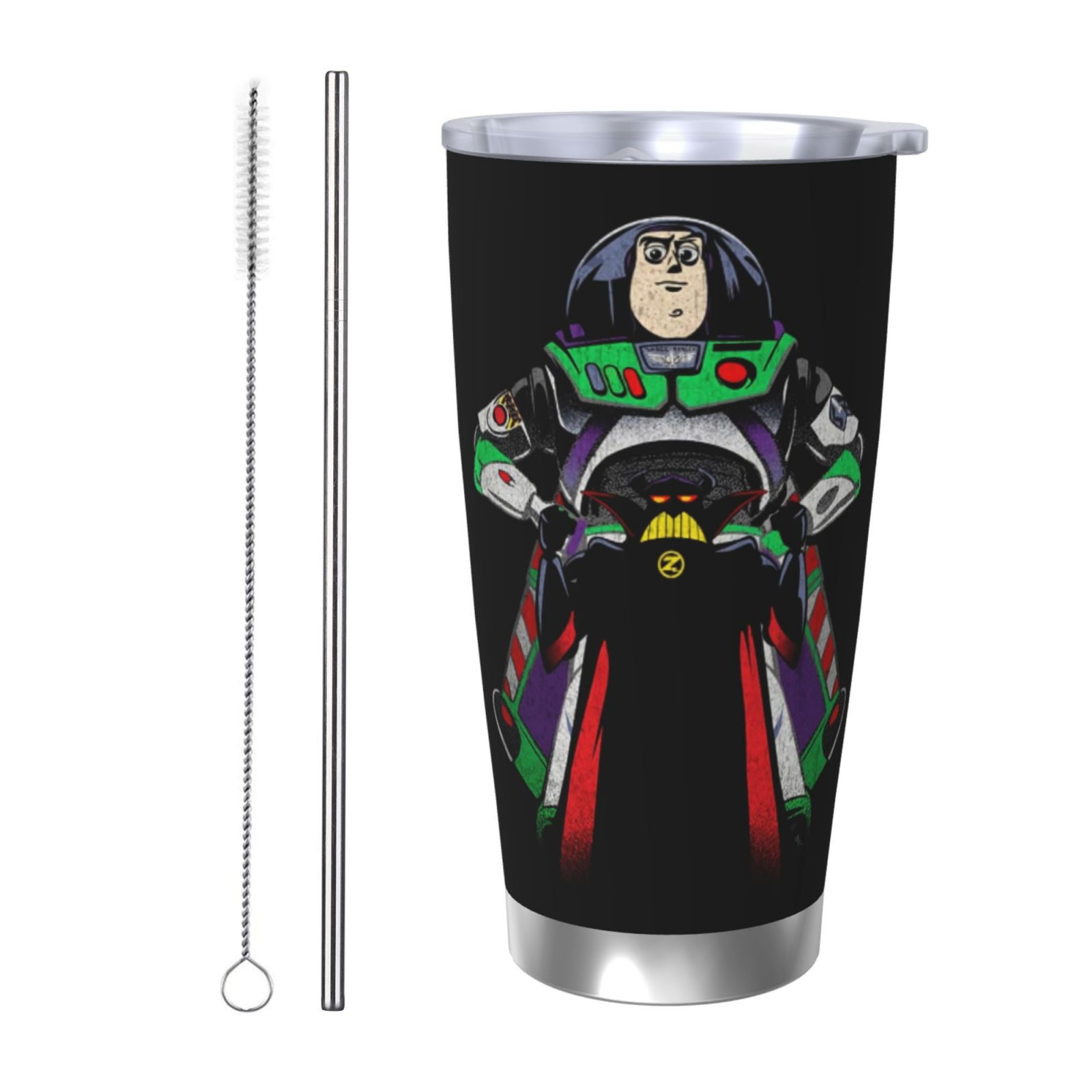 Toy Story Buzz Lightyear Over Zurg Water Bottle,Travel Coffee Mug ...