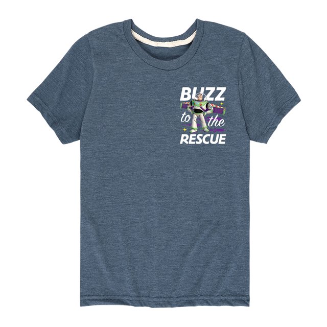 Toy Story - Buzz To The Rescue - Toddler And Youth Short Sleeve Graphic ...