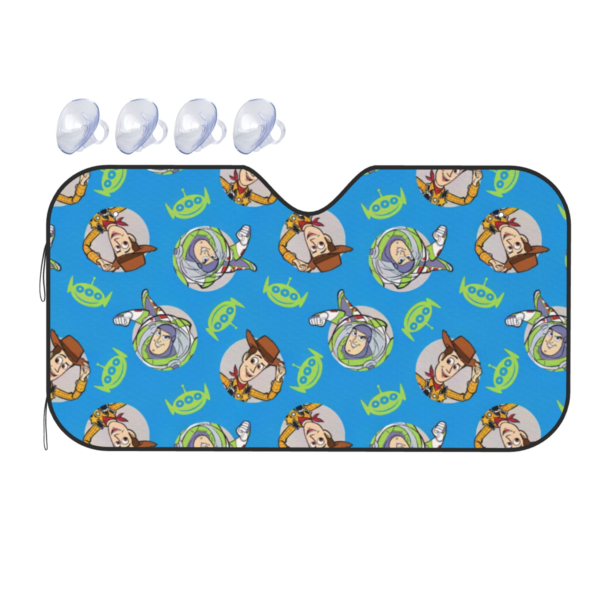 Toy Story Car Sun Shade Windshield Sunshade Block Uv Rays Protector ...