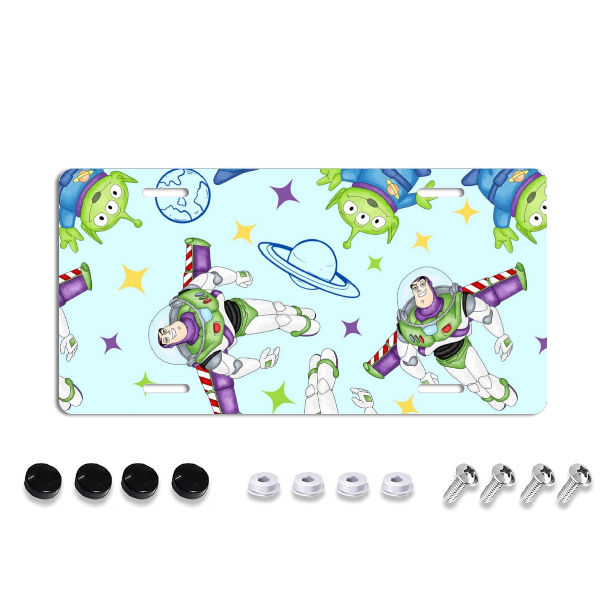 Toy Story Cartoon License Plate Cover Personalized Car License Plate ...