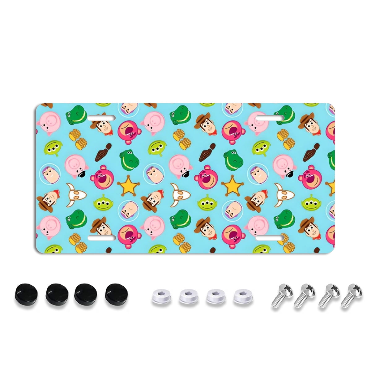 Toy Story Cartoon License Plate Cover Personalized Car License Plate ...