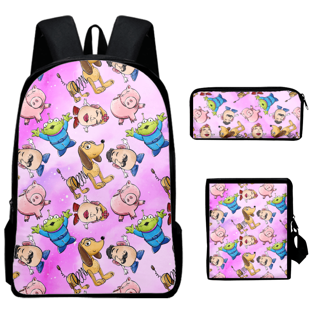 Toy Story Characters Classic Kids Backpack Fashionable Design Rucksack ...