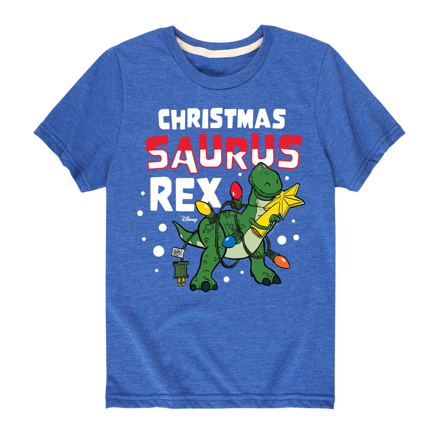 Toy Story - Christmas Saurus Rex - Toddler And Youth Short Sleeve ...