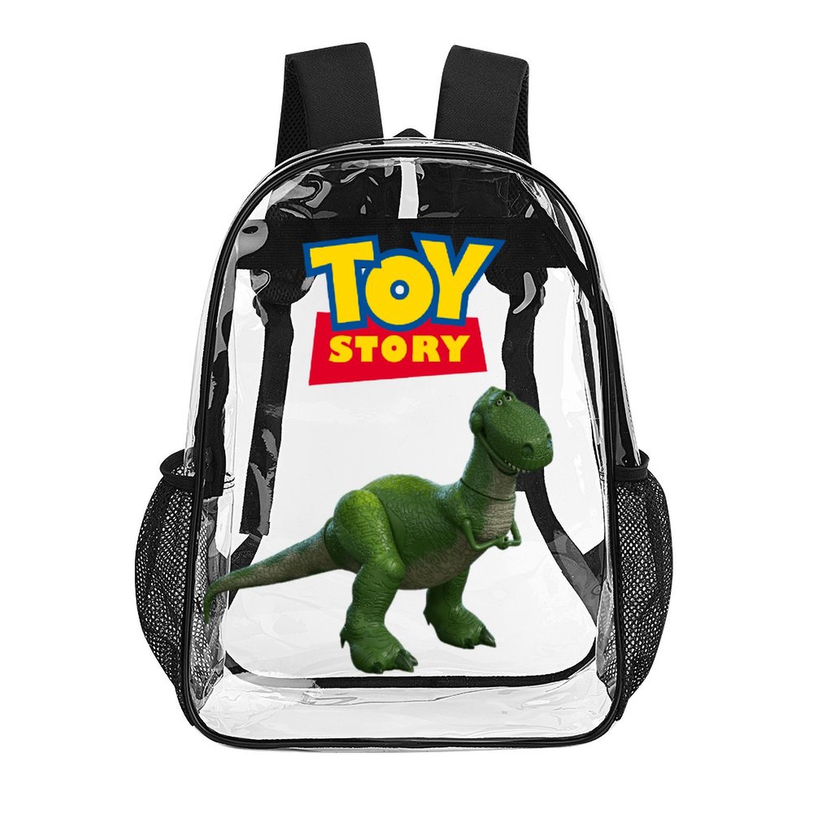 Toy Stor Clear Backpack Heavy Duty Clear Bag PVC Transparent Backpack ...