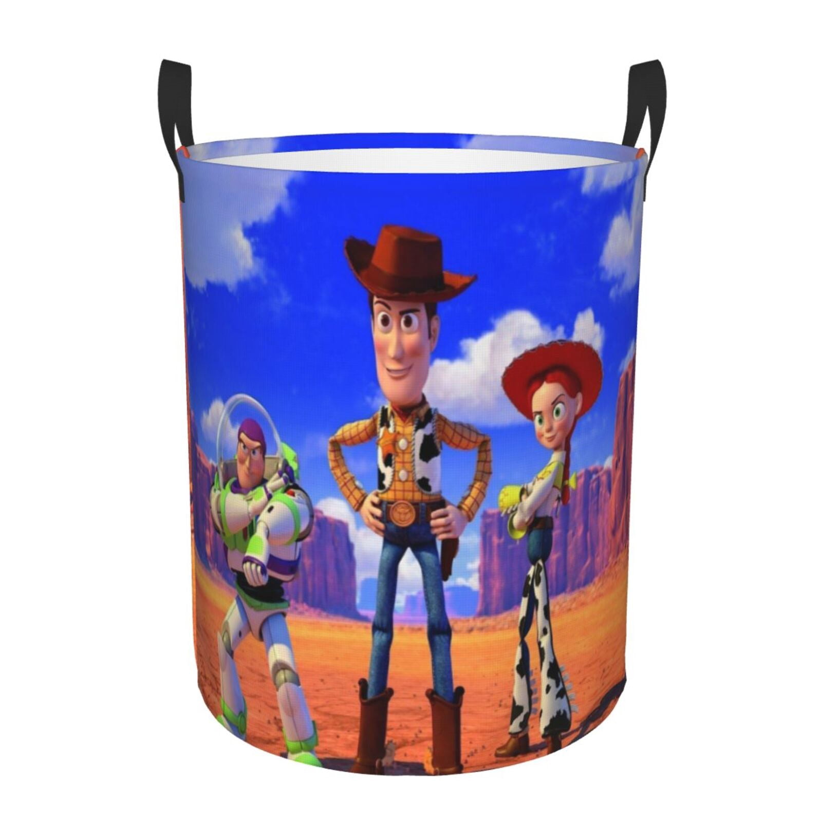 Toy Stor Collapsible Laundry Basket Cartoon Laundry Hamper with Handles ...