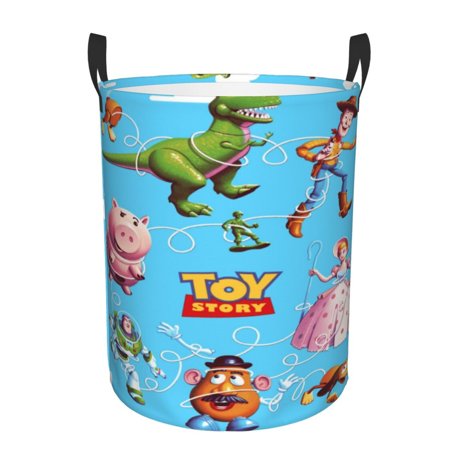 Toy Stor Collapsible Laundry Basket Cartoon Laundry Hamper with Handles ...
