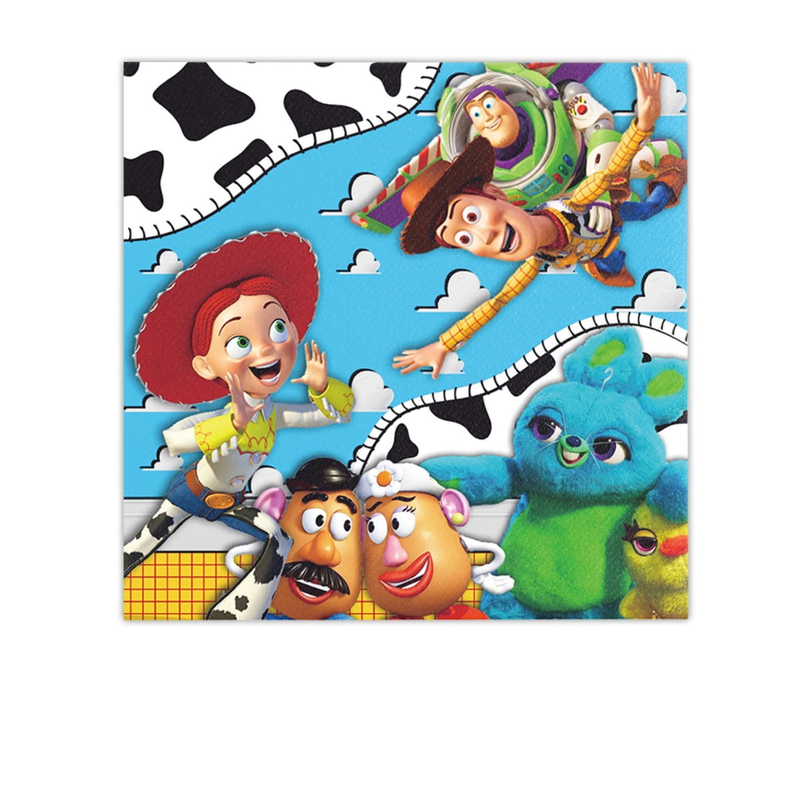 Toy Story Colorful Facial Tissue 20PC 2025 Funny Toilet Paper Birthday ...