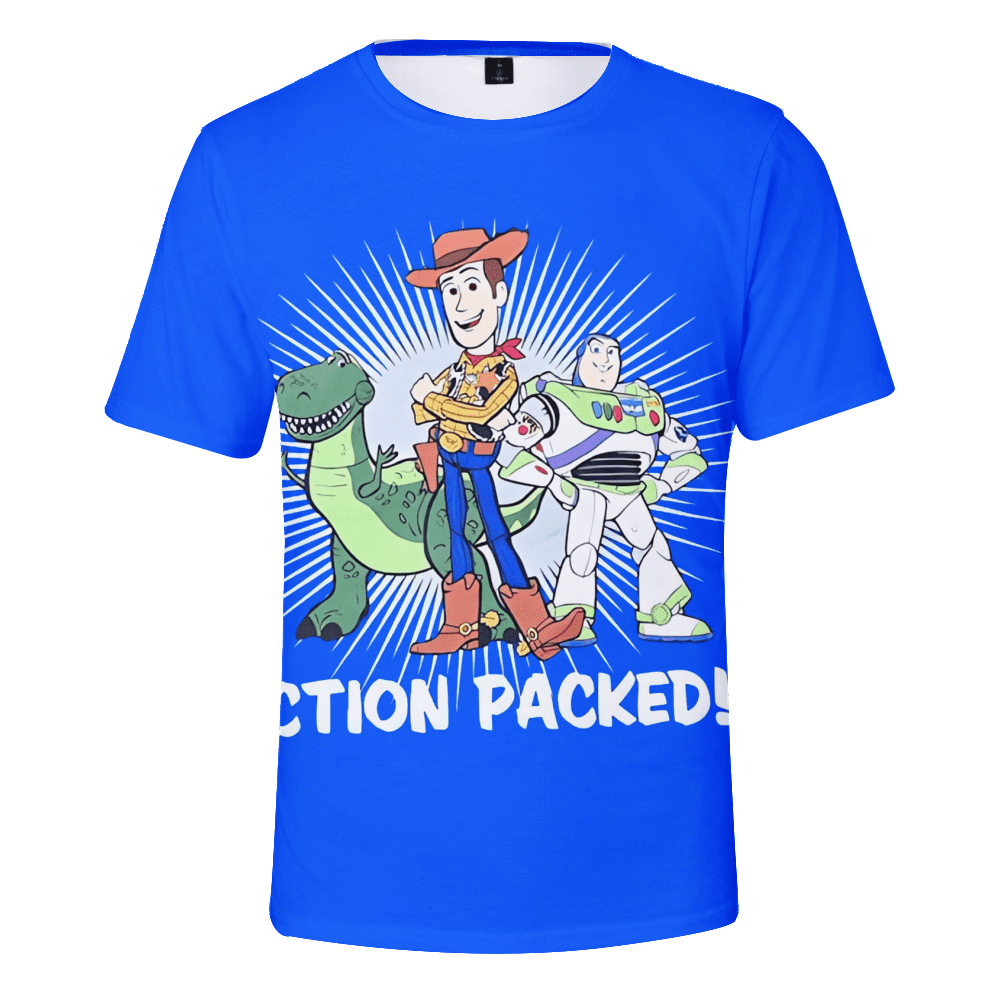 Toy Story Cute 3d Printing Tee Cartoon Cartoon Toy Story T Shirt Birthday T