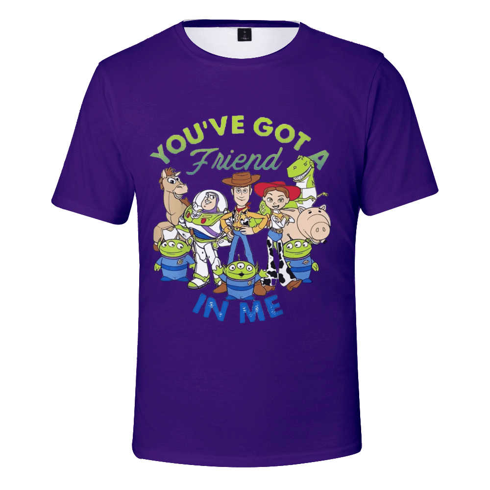 Toy Story Cute Babies, Toddlers, and Boys' Tops Cool Round Neck Toy ...