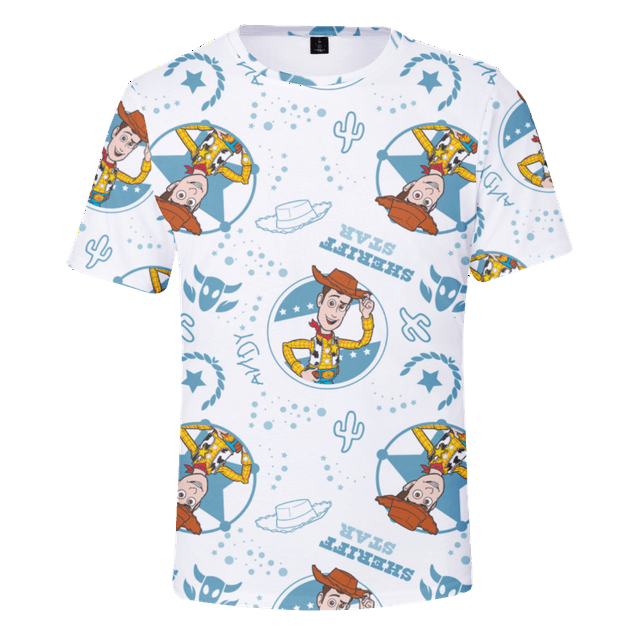 Toy Story Cute Baby Toddler Tops Cute Printed Toy Story Shirts Birthday ...