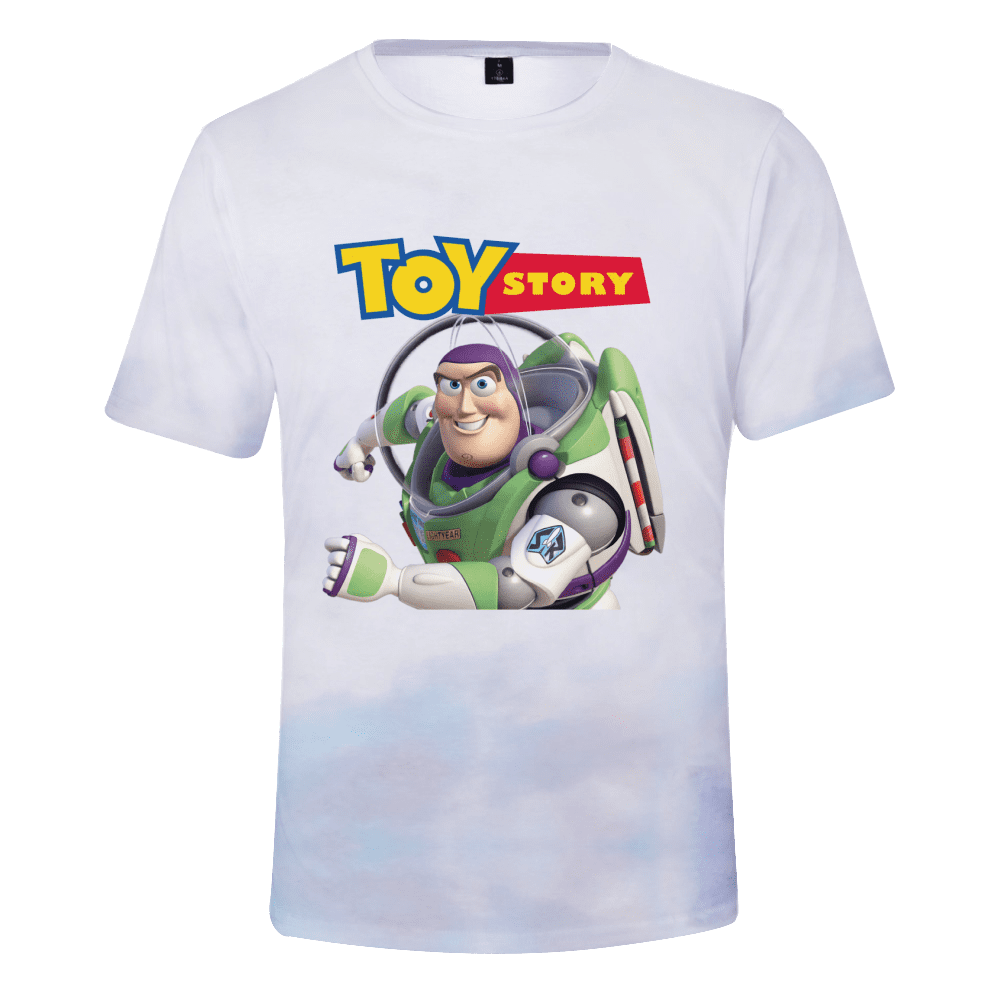 Toy Story Cute Cartoon T-Shirt Cartoon Printed Toy Story Tops Birthday ...